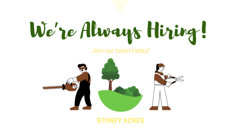 JOB OPPORTUNITIES | Stoney Acres Online